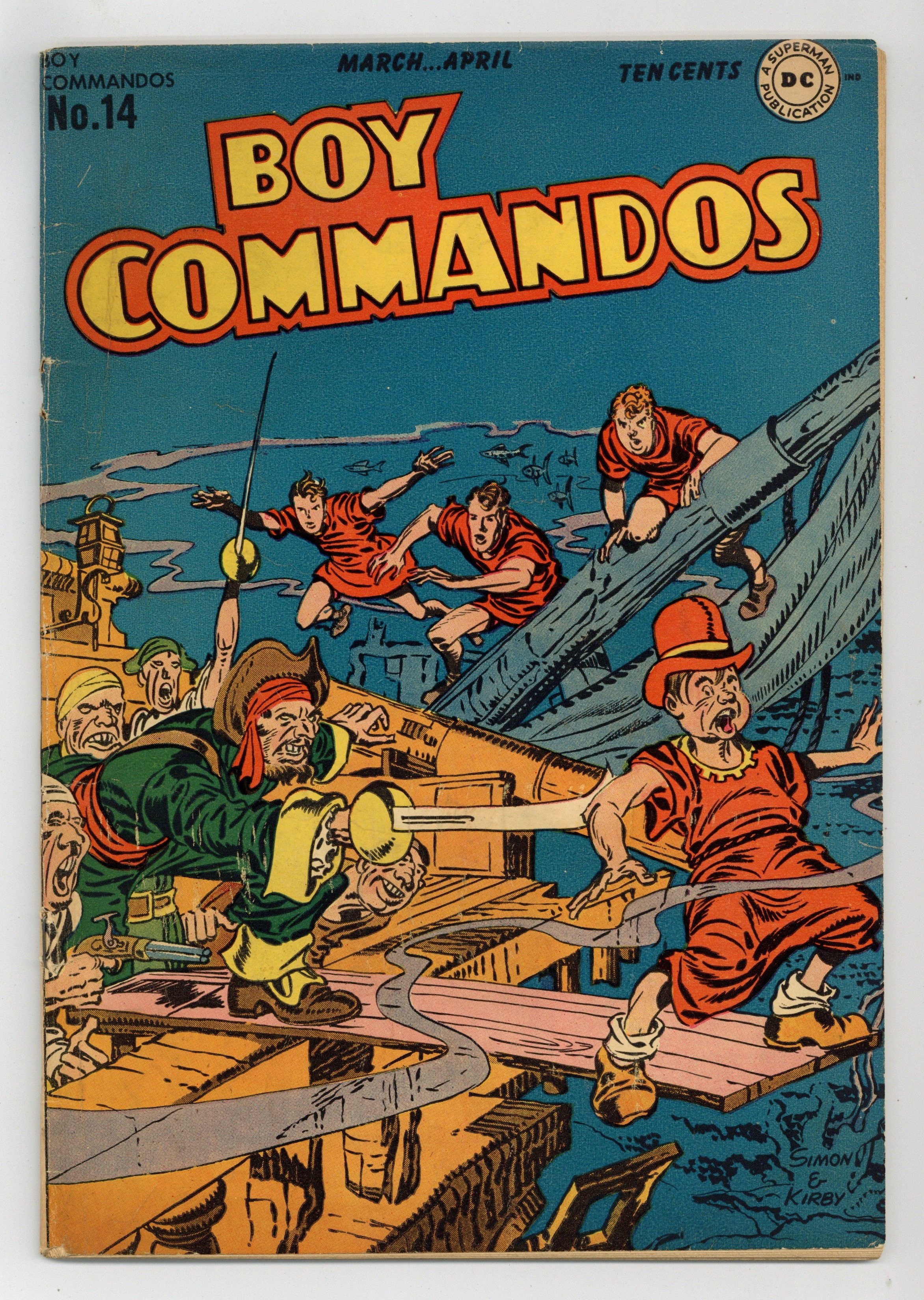 Boy Commandos (1942-1949 1st Series) 14 VG 4.0