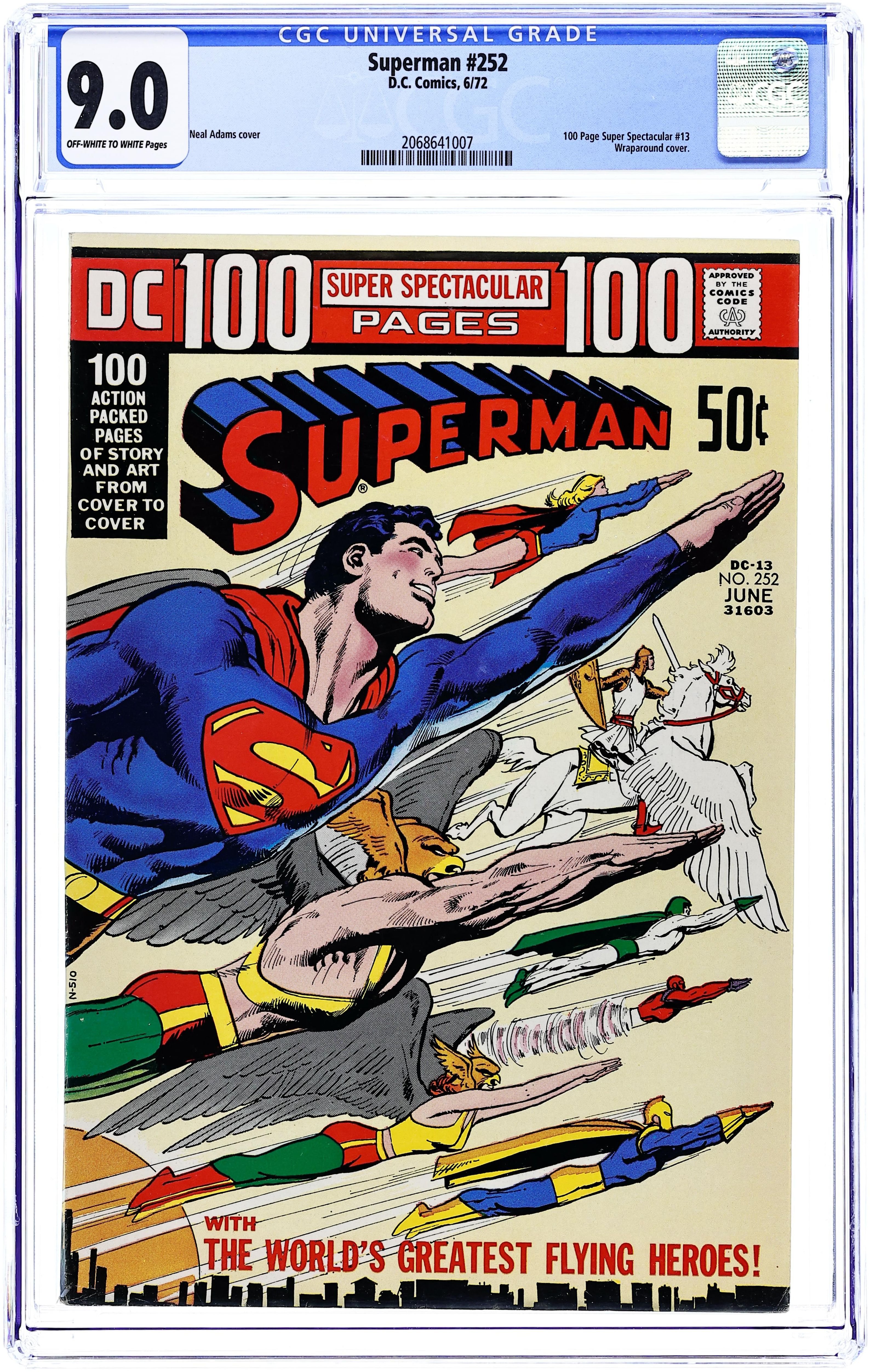 Superman (1939 1st Series) 252 CGC 9.0