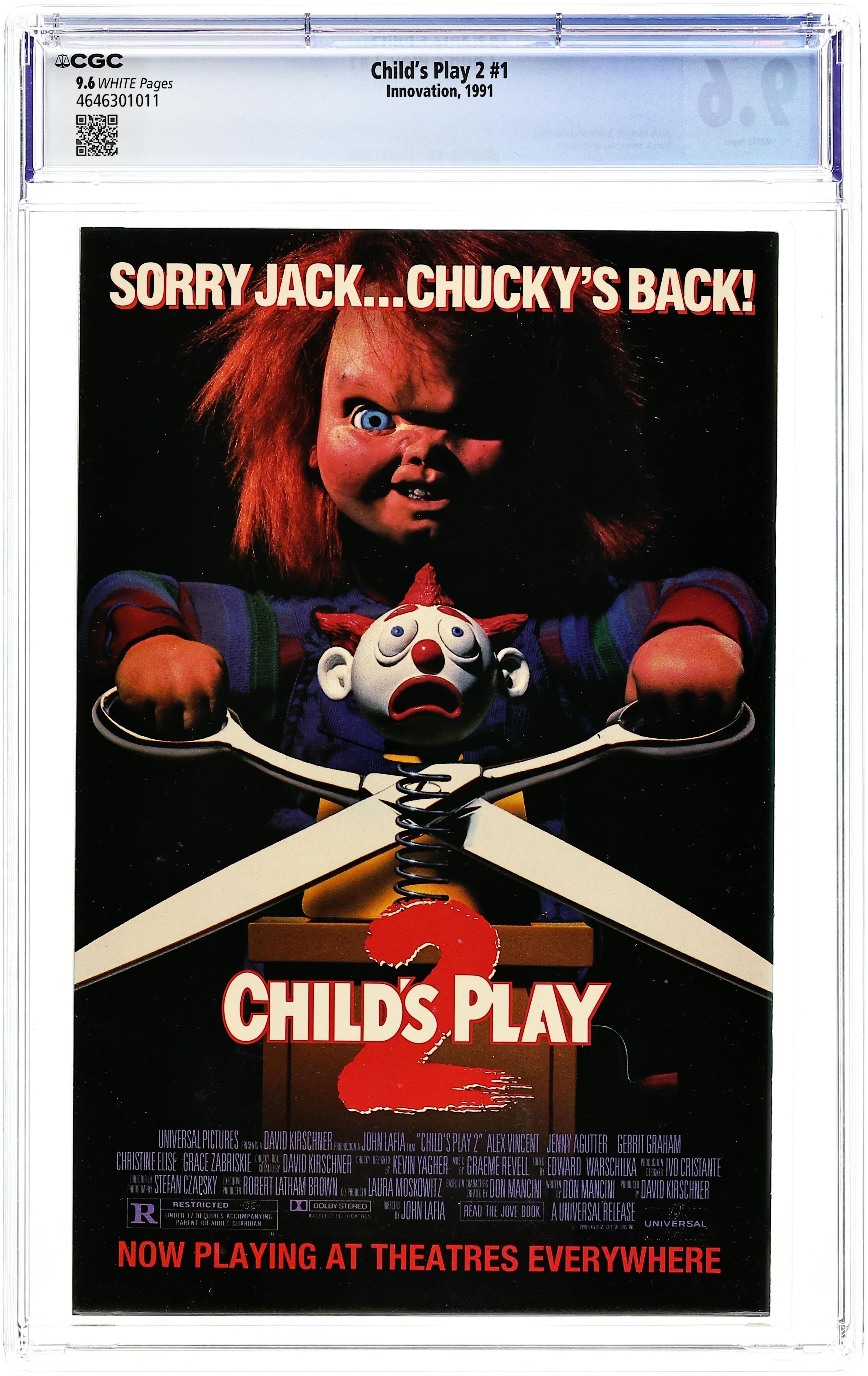 Child's Play 2 (1991) 1 CGC 9.6