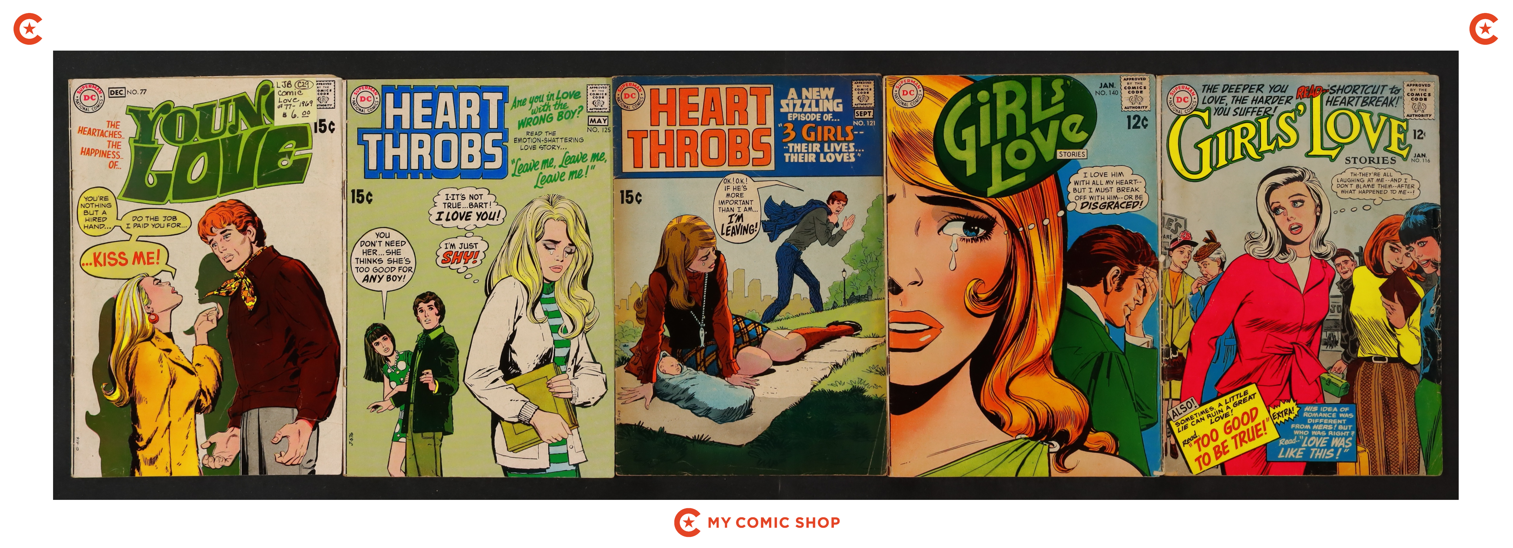 DC Romance Lot of 5
