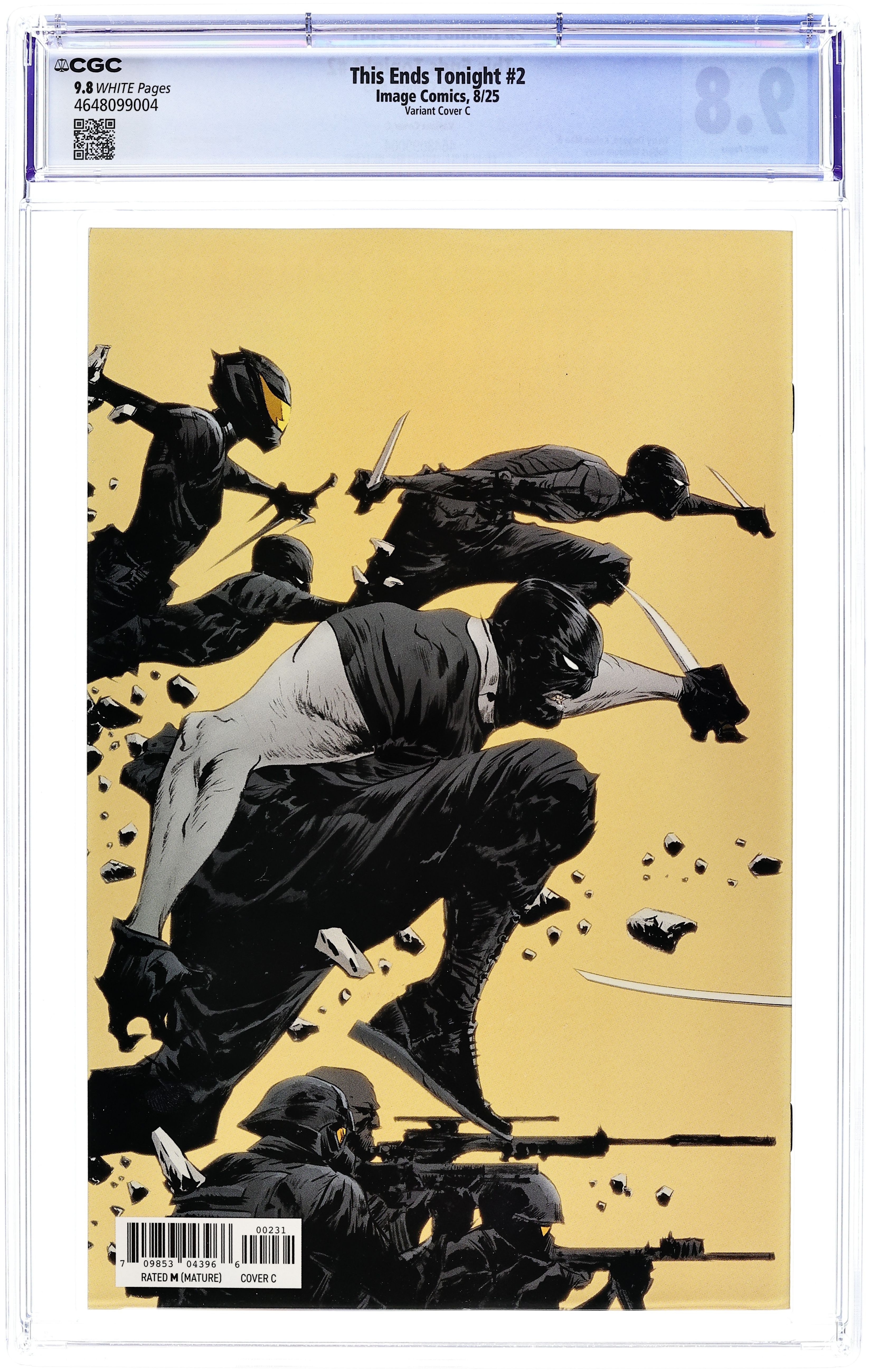 This Ends Tonight (2025 Image) 2C CGC 9.8