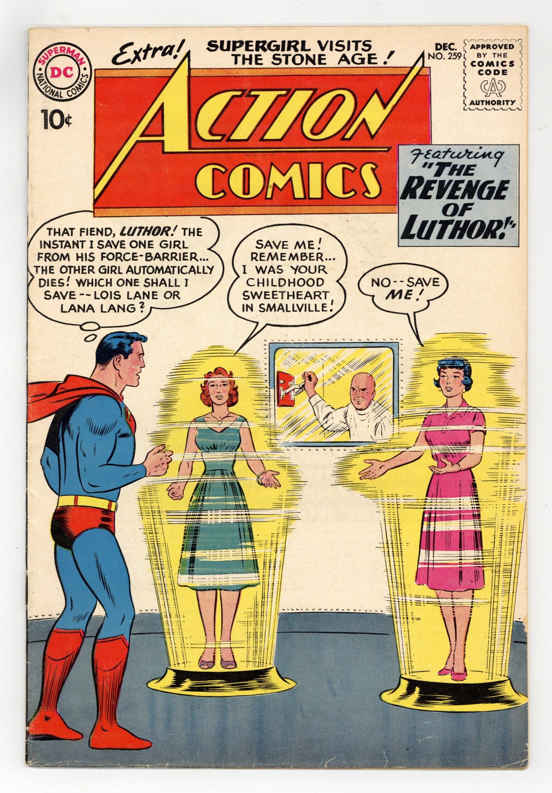 Action Comics (1938 DC) 259 VG- 3.5