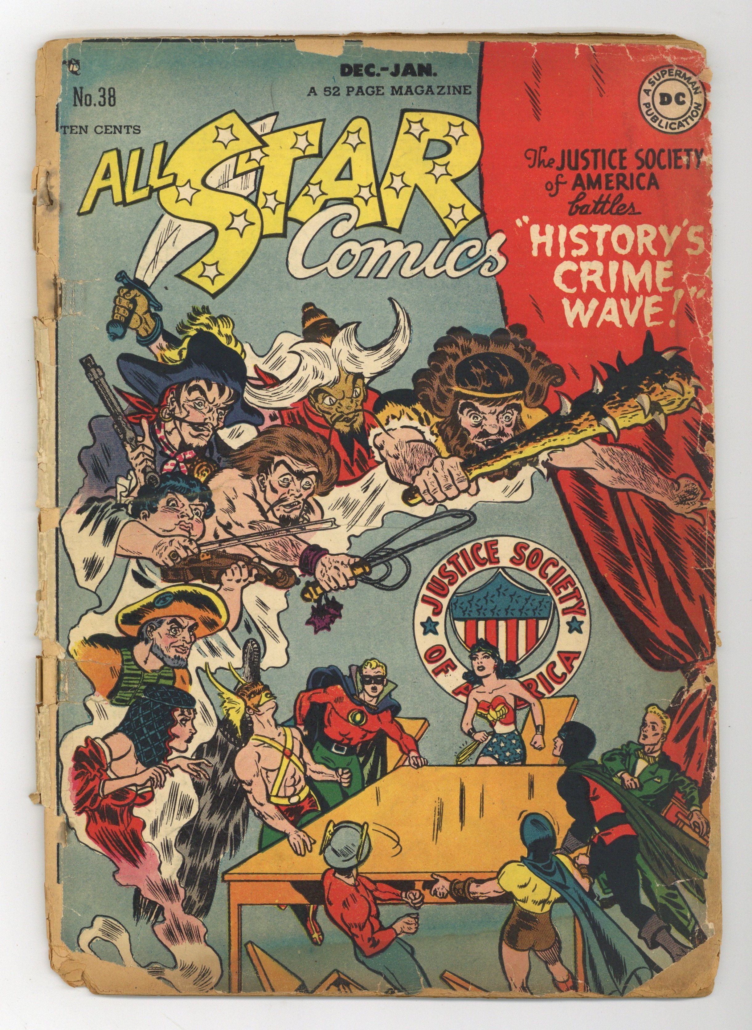 All Star Comics (1940-1978) 38 PR 0.5