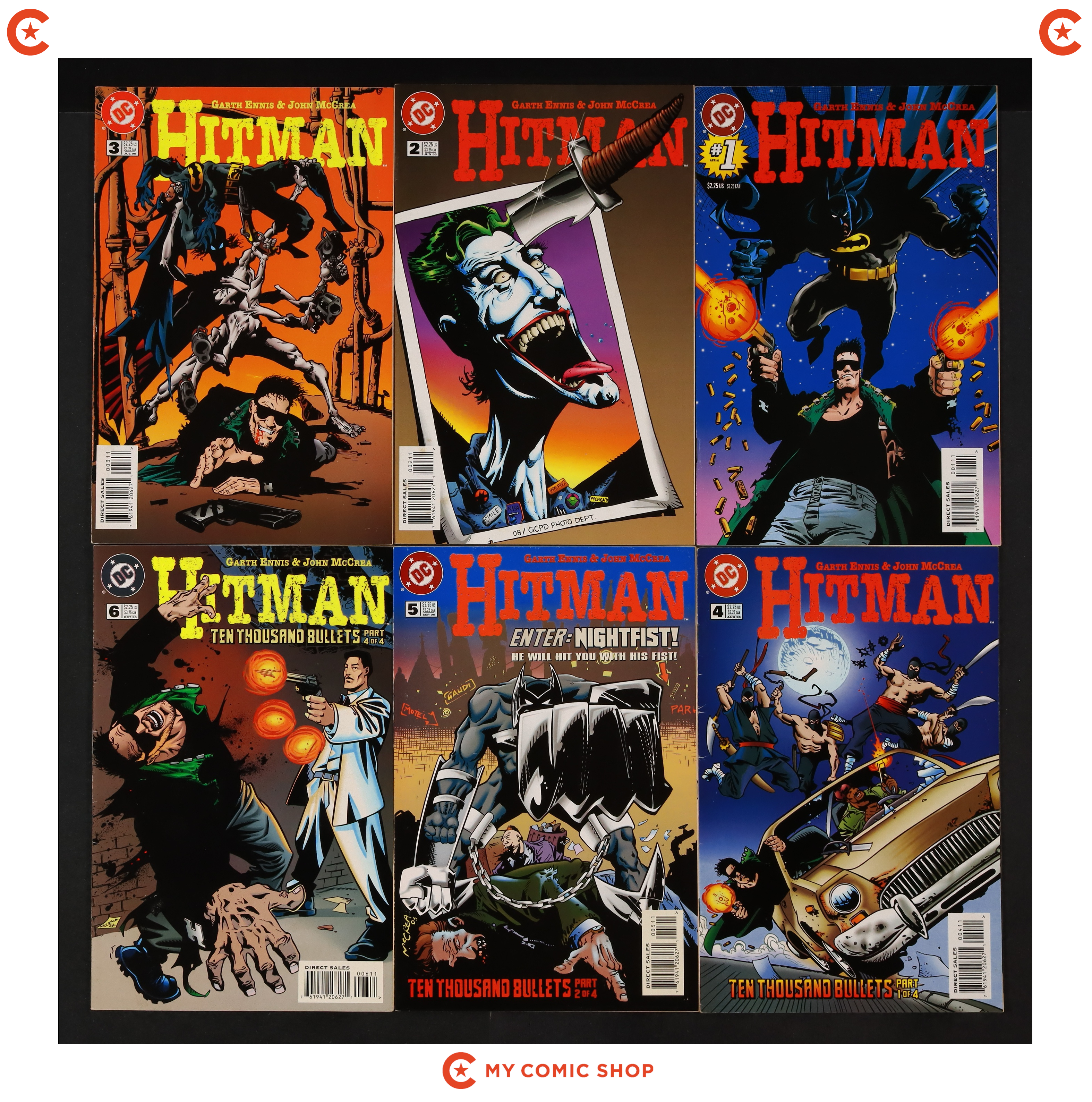 Hitman Lot of 12