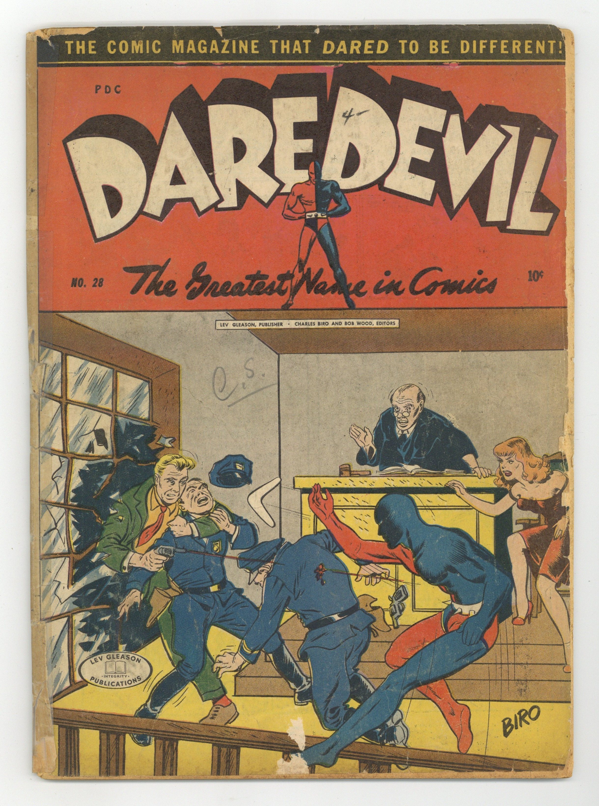 Daredevil Comics (1941 Lev Gleason) 28 PR 0.5