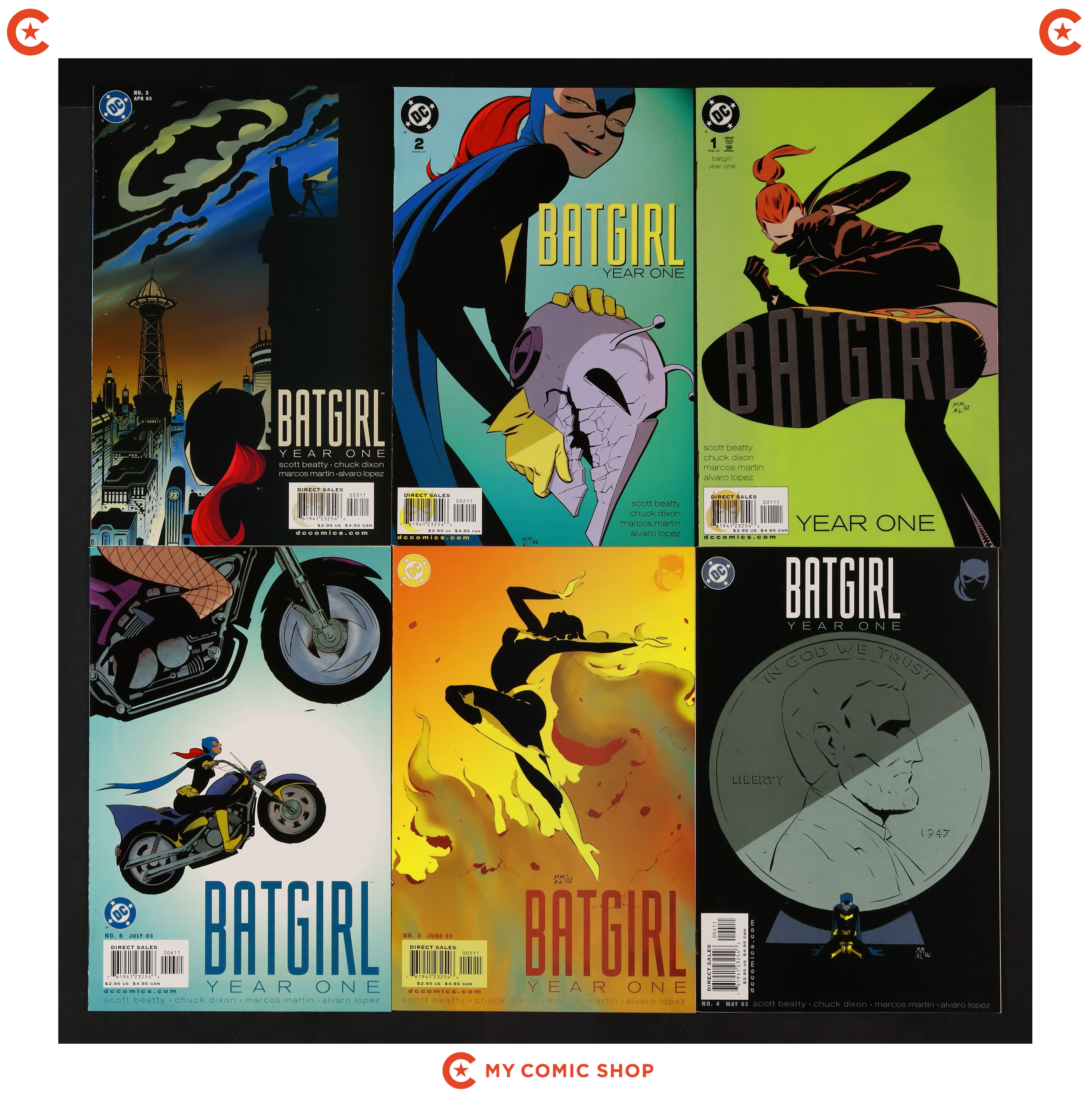 Batgirl Year One Lot of 9