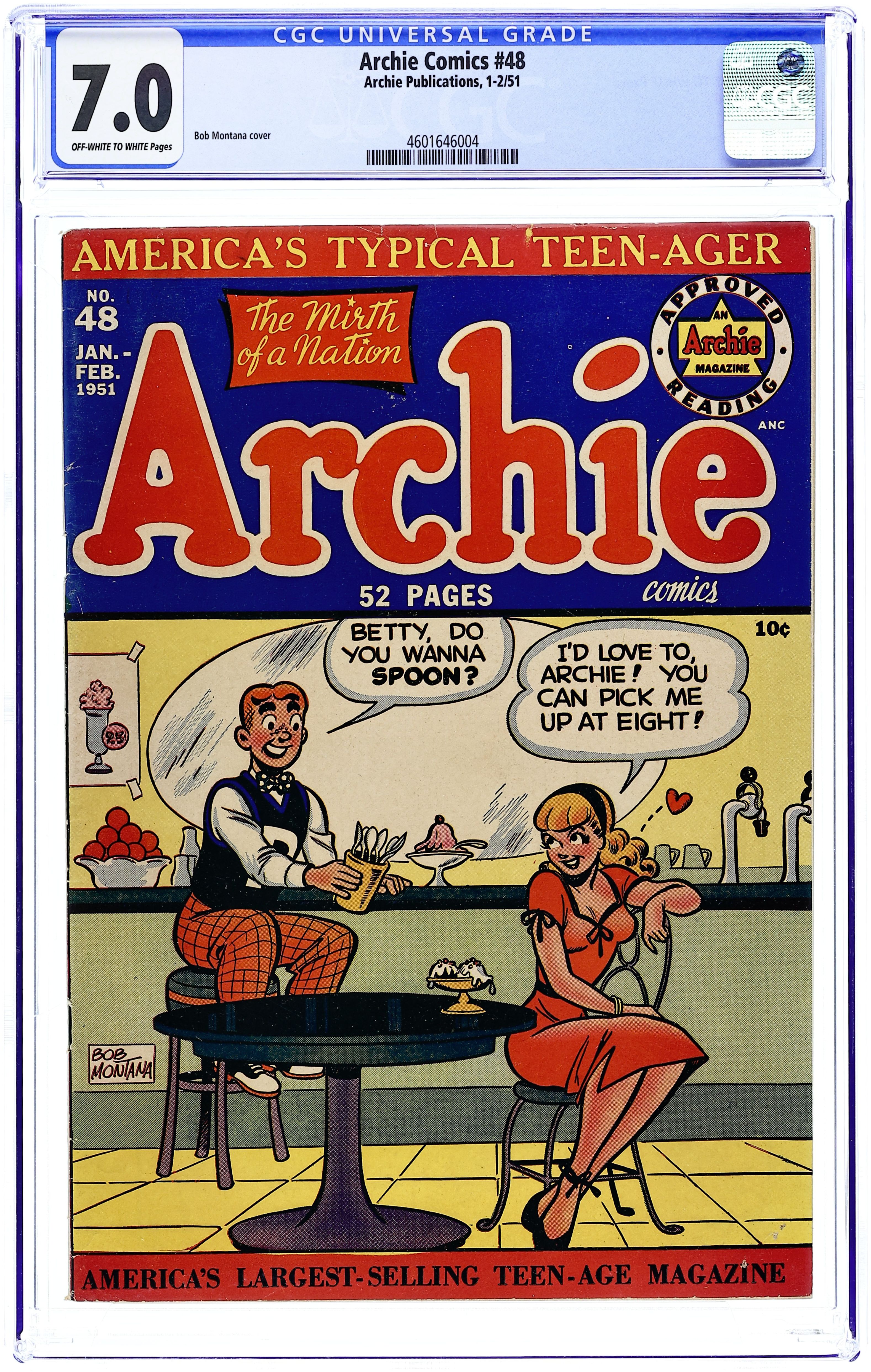 Archie (1943 Archie Comics) 48 CGC 7.0