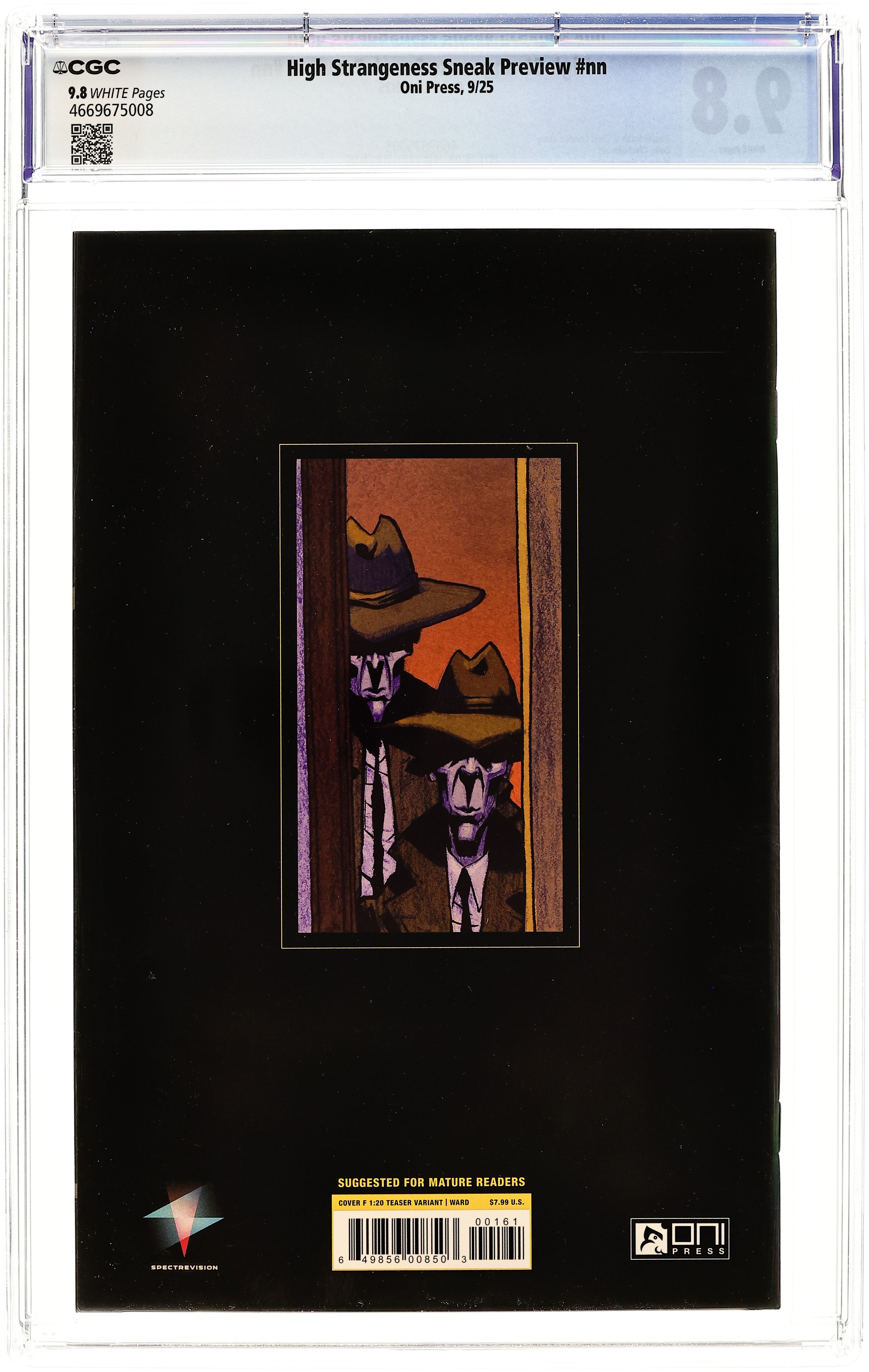 High Strangeness (2025 Oni Press) comic books graded by CGC