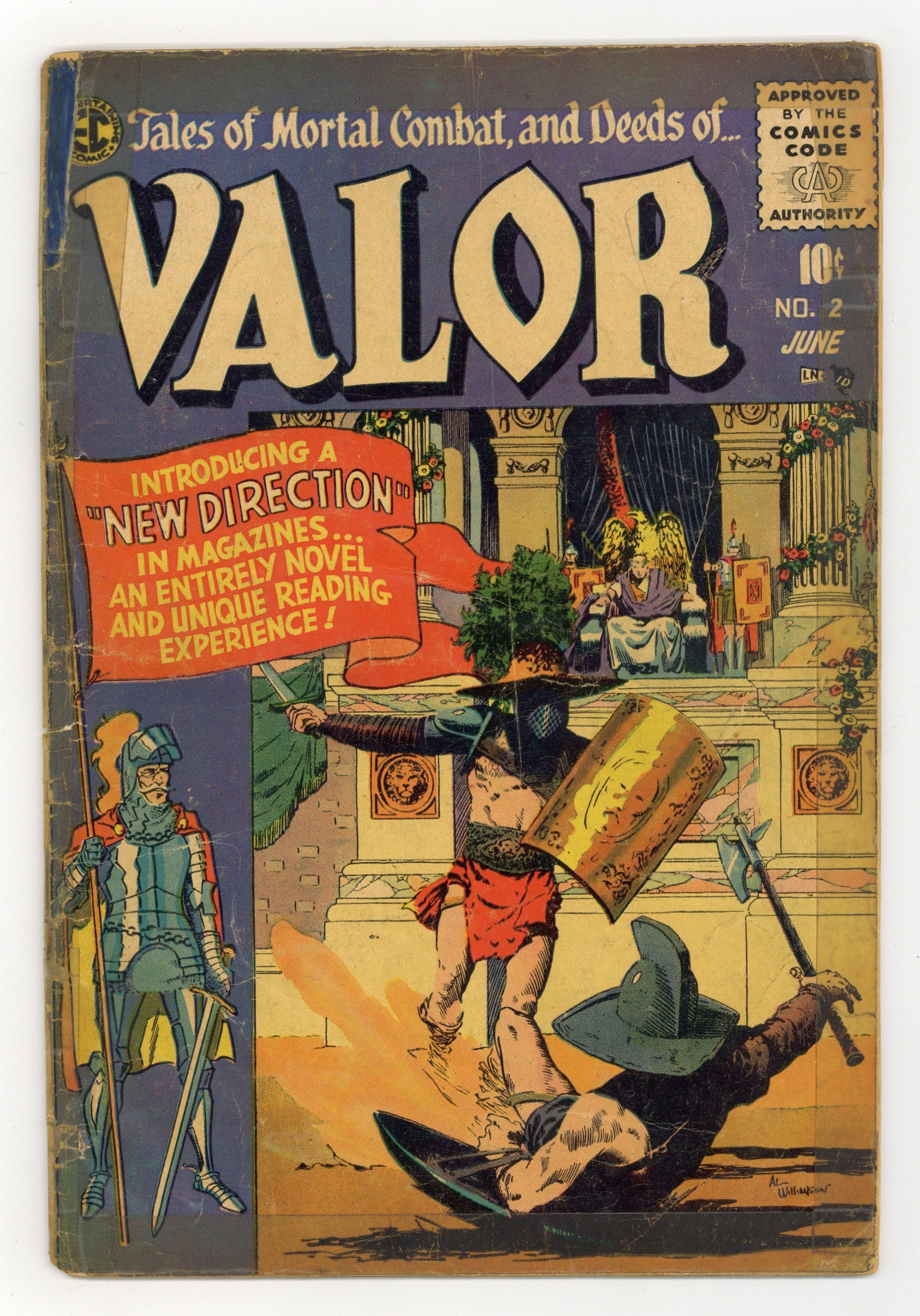 Valor (1955 E.C. Comics) 2 FR 1.0 (R)