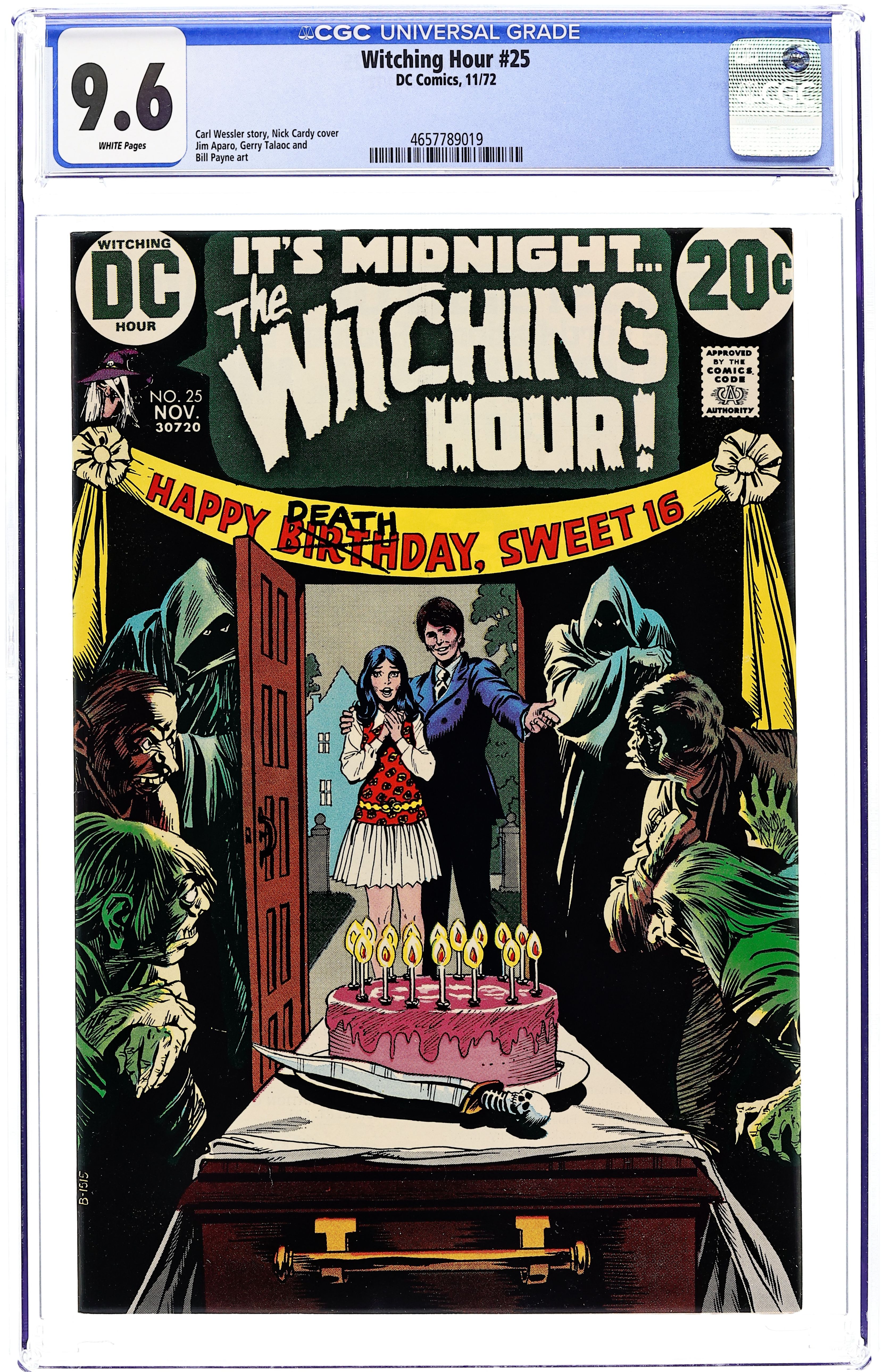 Witching Hour (1969 DC) 25 CGC 9.6