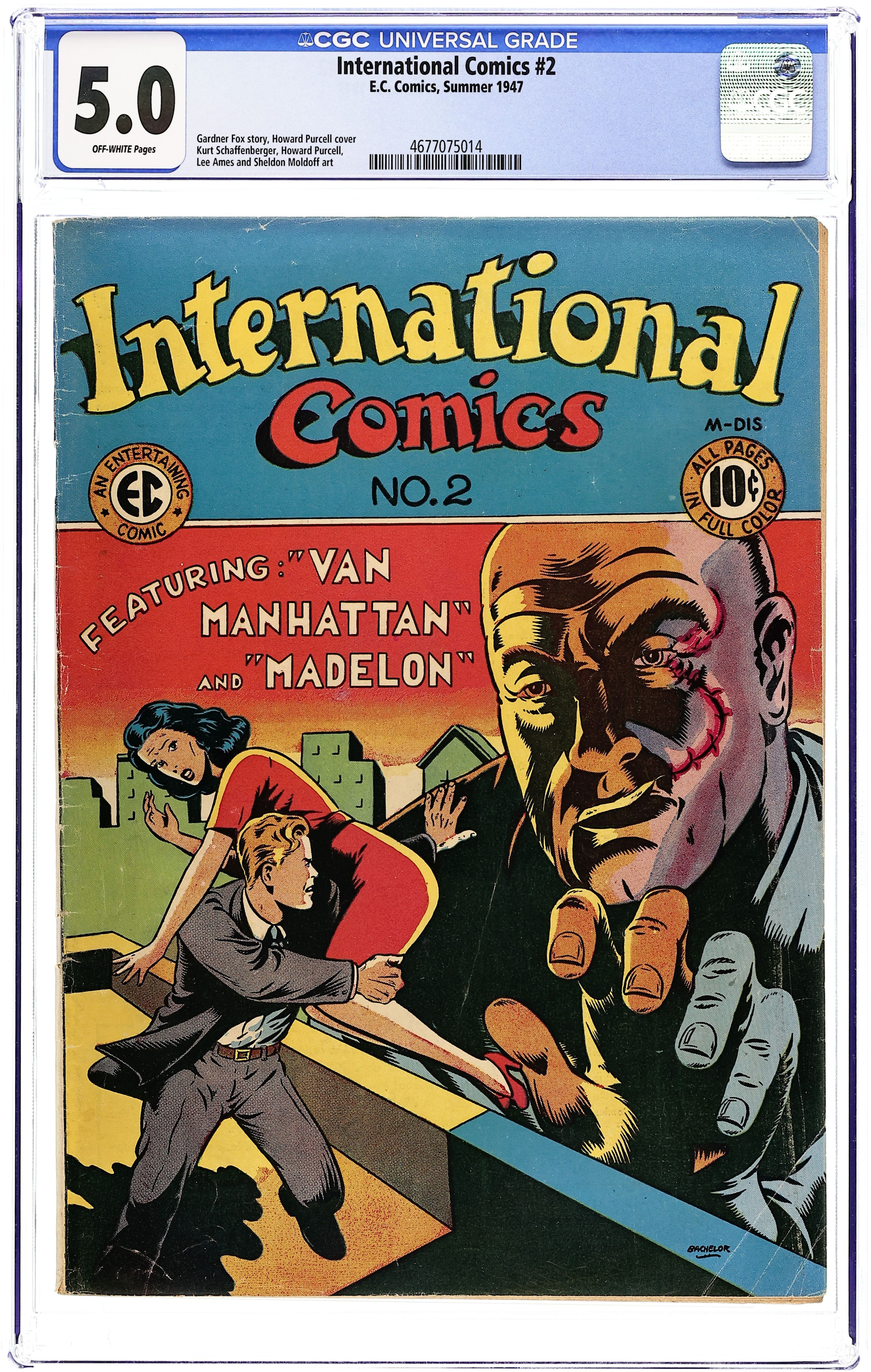 International Comics (1947) comic books graded by CGC