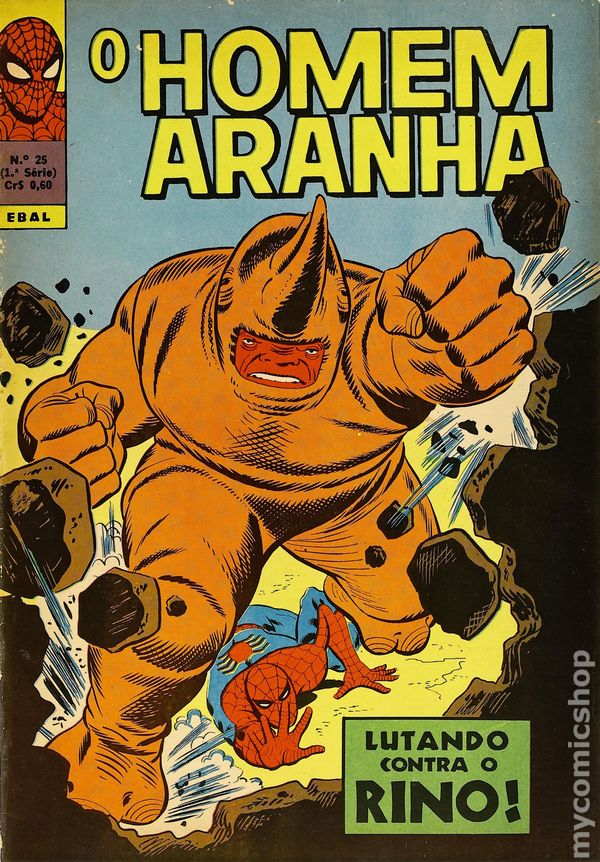 O Homem Aranha (Brazilian 1969-1975 Editora Brasil-America) comic books