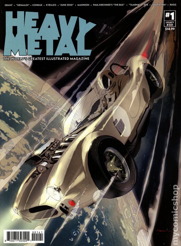 Heavy Metal Magazine (2025 Heavy Metal) comic books