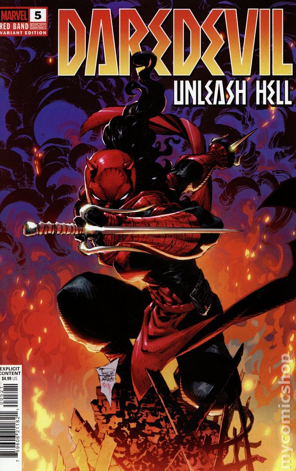 Daredevil unleash hell comic books issue 5