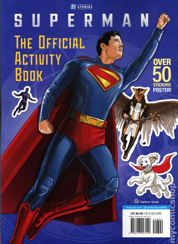 Superman The Official Activity Book SC (2025 Random House) comic books
