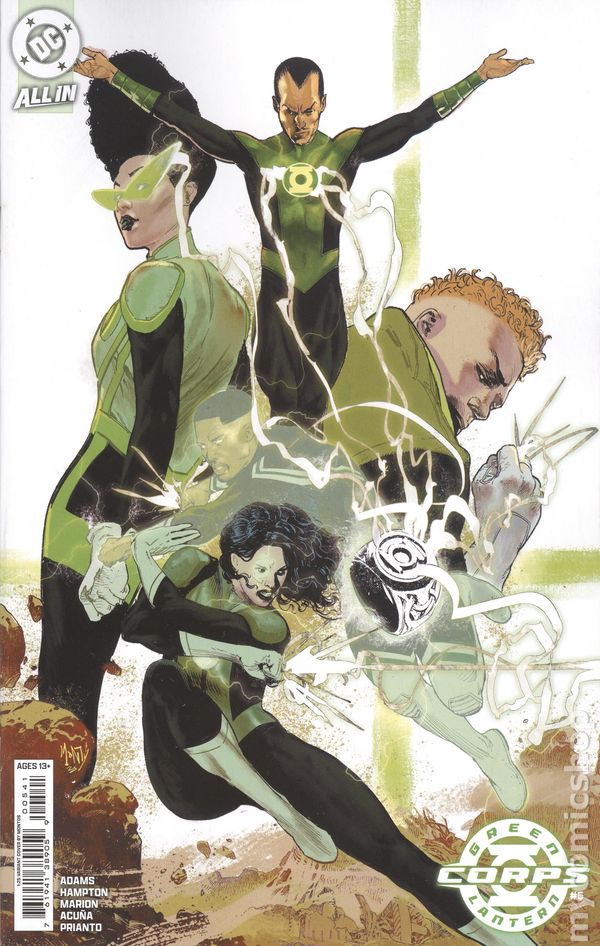 Green Lantern Corps (2025 DC) comic books