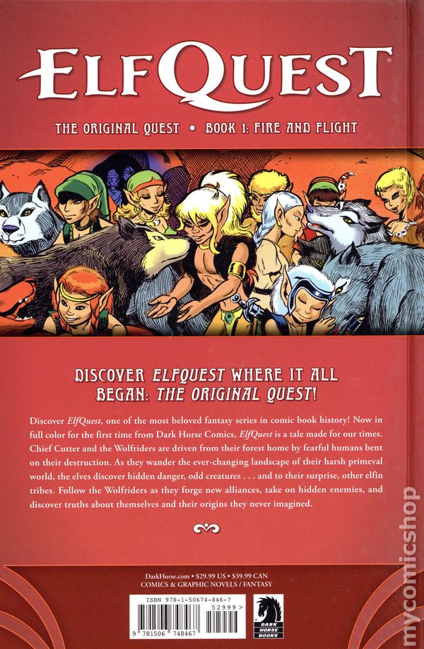 ElfQuest The Original Quest HC (2025 Dark Horse) comic books