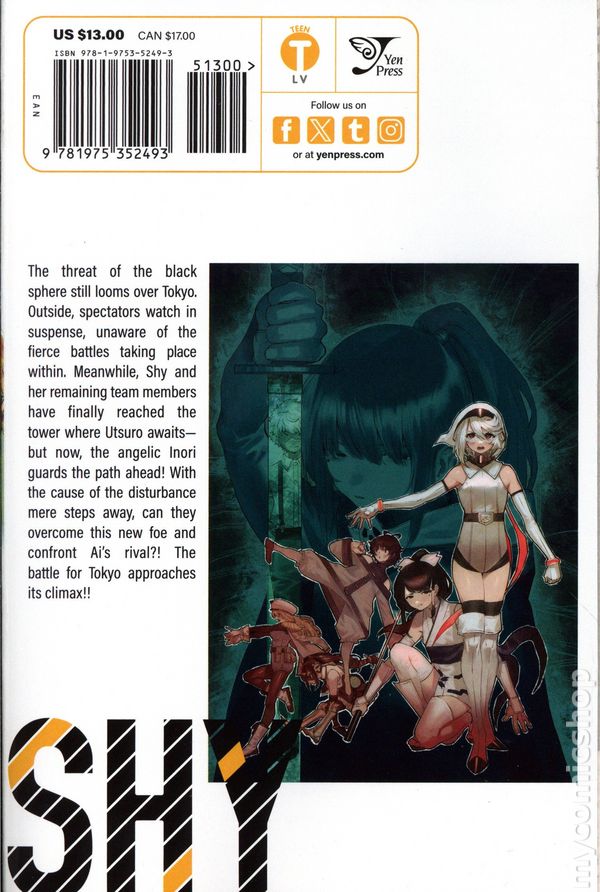 Shy GN (2022- Yen Press) comic books