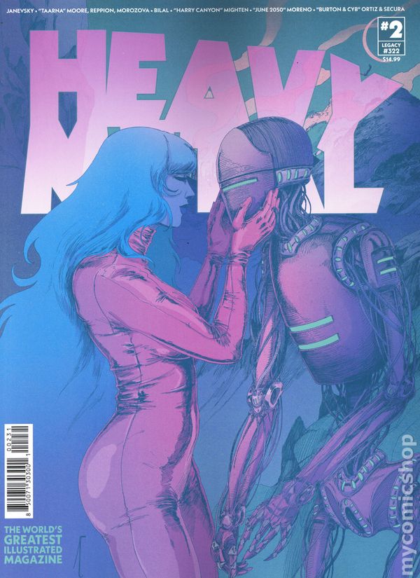 Heavy Metal Magazine (2025 Heavy Metal) comic books