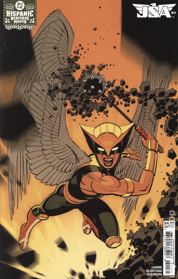 JSA (2024 DC) comic books with issue numbers 10-11