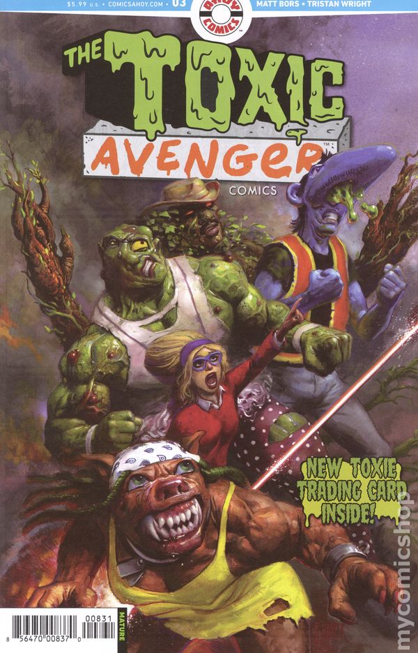 Toxic Avenger Comics (2025 Ahoy Comics) comic books