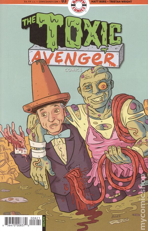 Toxic Avenger Comics (2025 Ahoy Comics) comic books